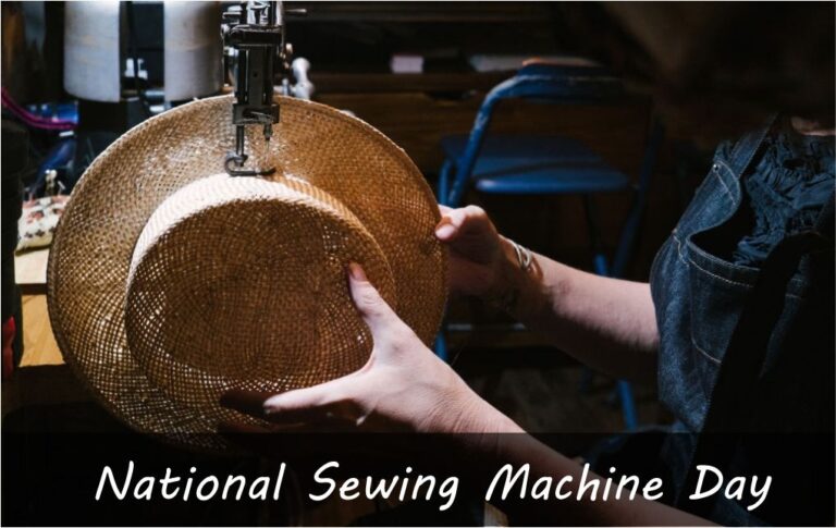 National Sewing Machine Day 2025 Date, Wishes, Quotes, Messages