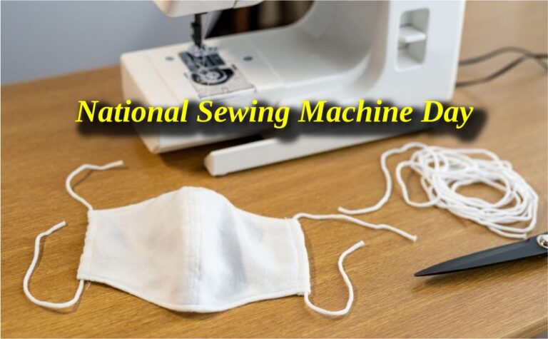 National Sewing Machine Day 2025 Date, Wishes, Quotes, Messages