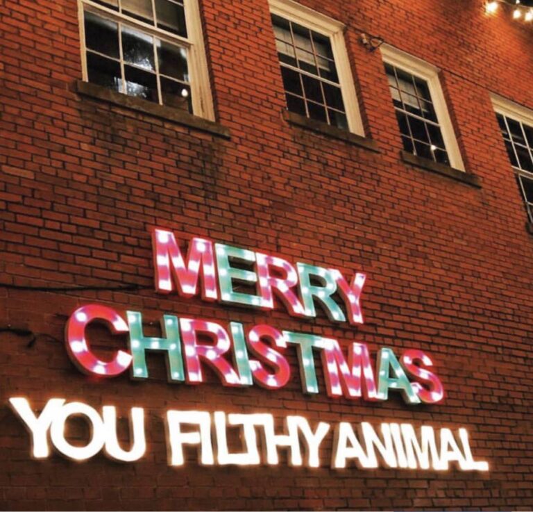 Happy Merry Christmas You Filthy Animal Images, Meme